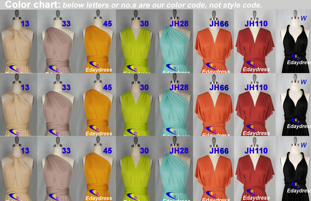 bridesmaid dress infinity dress convertible dress wrap dress wedding ...